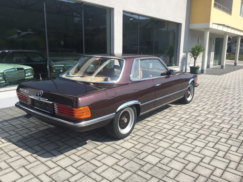 Mercedes 350 SLC R107 - Oldtimerhandel Allmayer